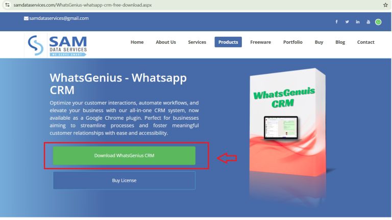 WhatsGenius WhatsApp CRM Installation Step-by-Step Guide - Blog - Sam Data Services